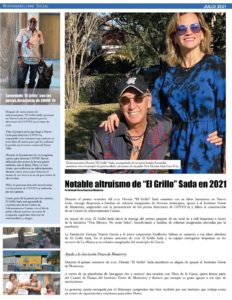 Notable altruismo de «El Grillo» Sada en 2021 - Fomentando los negocios ...